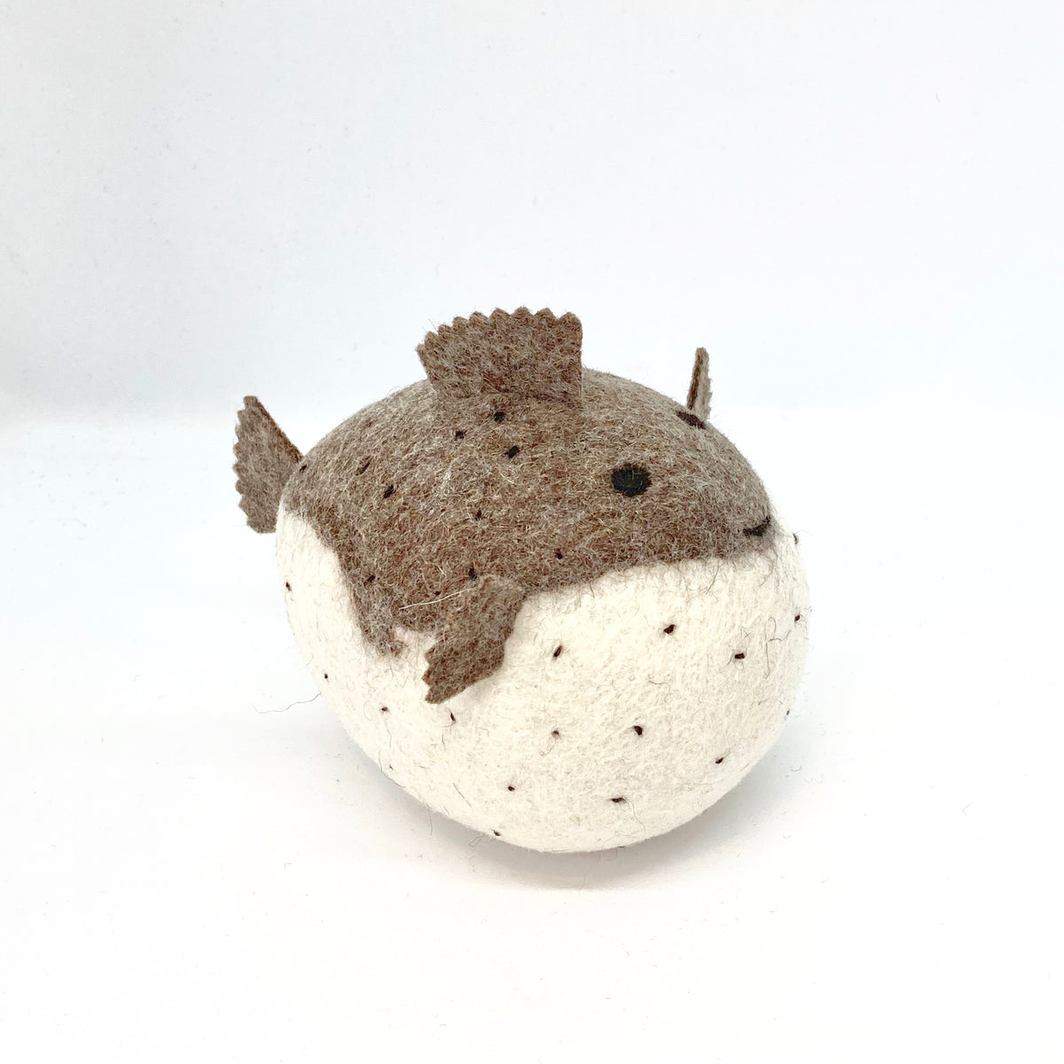 Natural Wool Puffer Fish – Flock